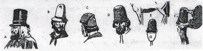 LOS SOMBREROS DEL GAUCHO – El arcón de la historia Argentina